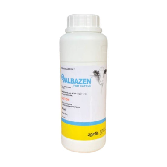 ZOETIS VALBAZEN CATTLE 500ML – BKB Online Retail Shop