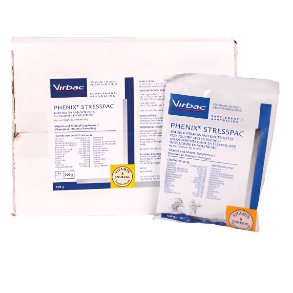 VIRBAC STRESSPACK POULTRY 100G – bkbonline