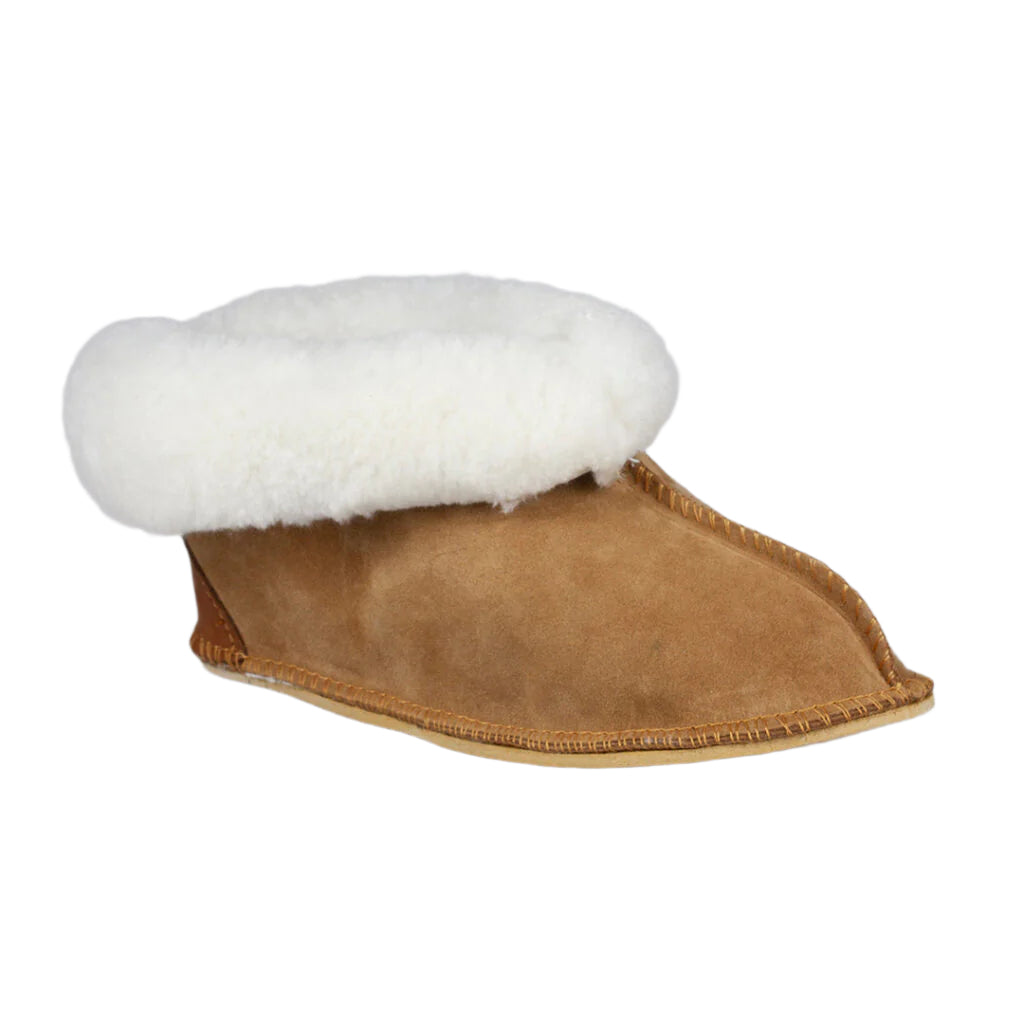 IN-STEP SLIPPERS SHEEPSKIN TAN – BKB Online Retail Shop