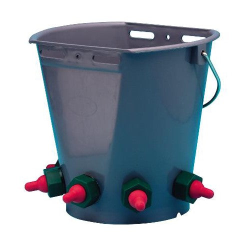 ANTROVET LAMB FEEDING BUCKET PLASTIC WITH 5 TEATS – bkbonline